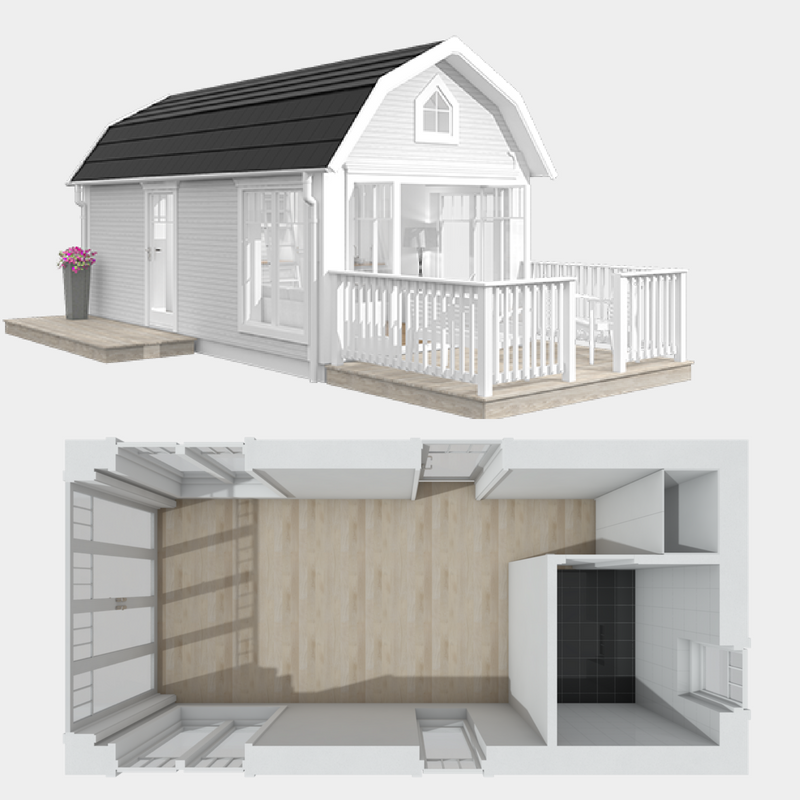 Nyckelfärdiga Attefallshus - Modulhus levererar i hela Sverige